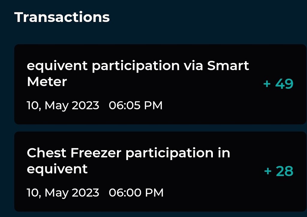 Double counting? - App Beta Testing - equiwatt