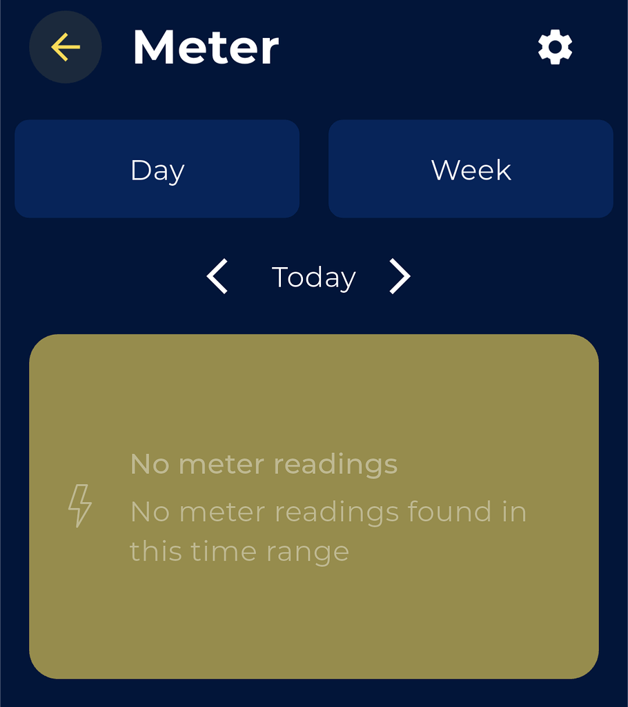 No smart meter data - Support - equiwatt